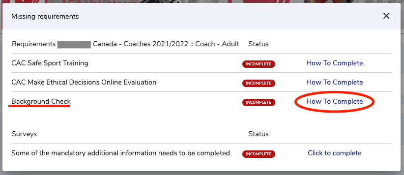 Purchasing, completing and your Sterling Background Check request (as a ...